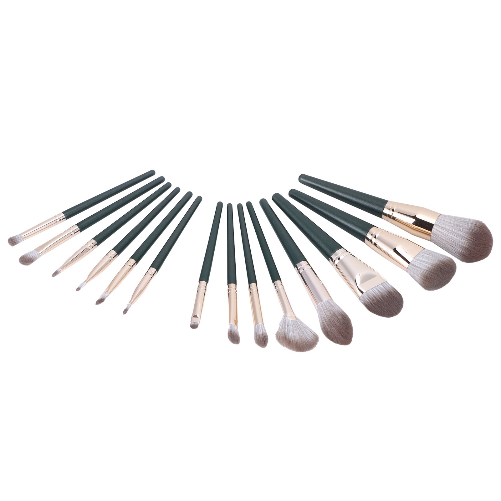 Set pensule machiaj, 14 Piese, Negru - eMAG.ro