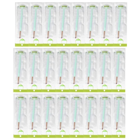 Set 24 pensule machiaj, Pentru ruj, Verde - eMAG.ro