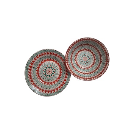 Set vesela 12 piese traditionale multicolore - eMAG.ro