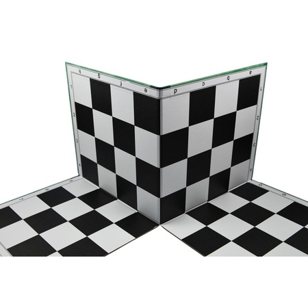 Tabla sah din carton pliabila in 4 - 40x40cm, 45mm - eMAG.ro