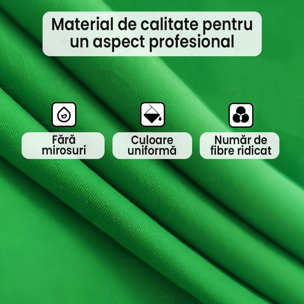 Kit perete fundal verde profesional pentru studio foto/video ...