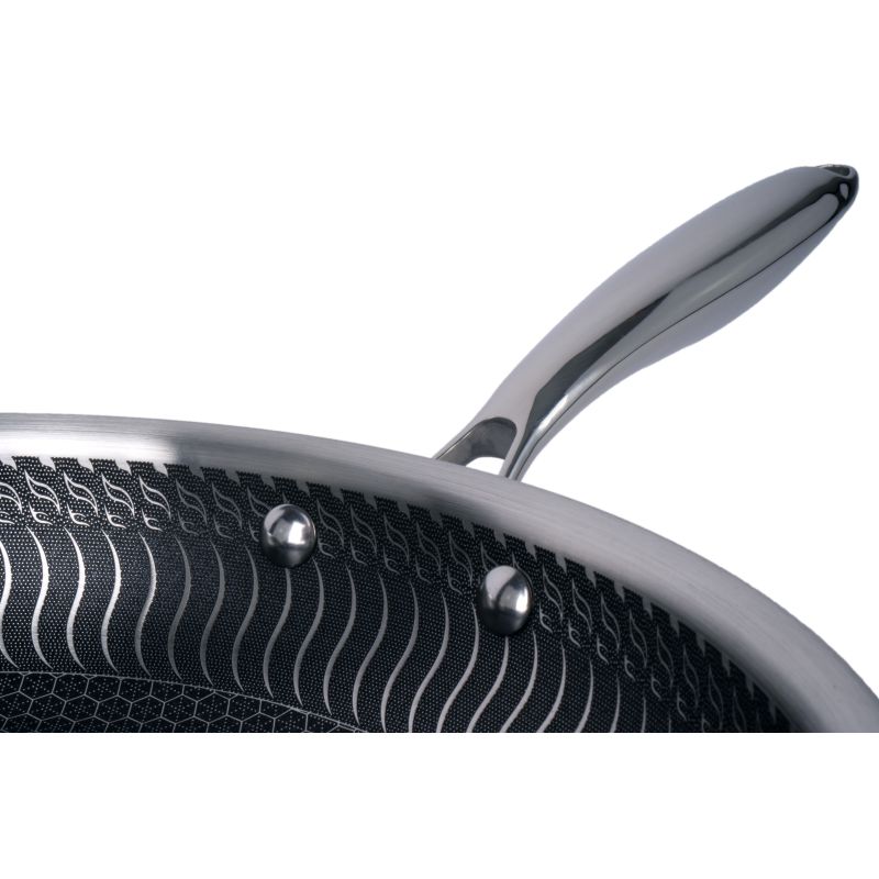 Tigaie CF-PFP 28cm, Cheffinger, Forma 3D Fagure, Anti Zgarieturi, Inductie, Scop® - eMAG.ro