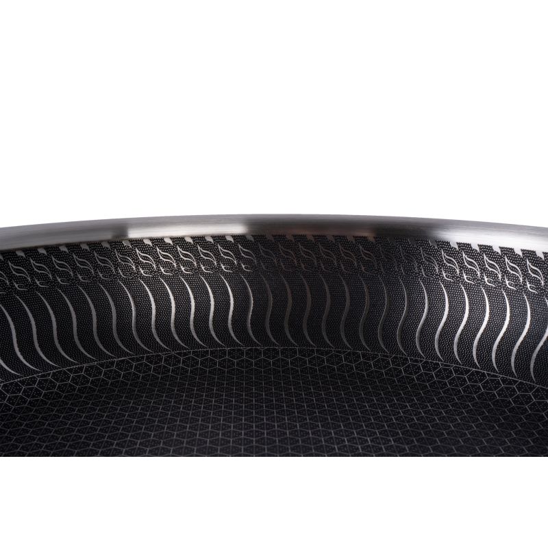 Tigaie CF-PFP 28cm, Cheffinger, Forma 3D Fagure, Anti Zgarieturi ...