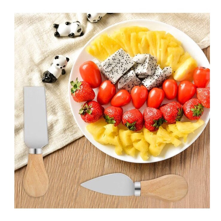 Set 6 cutite branza, maner din bambus - eMAG.ro