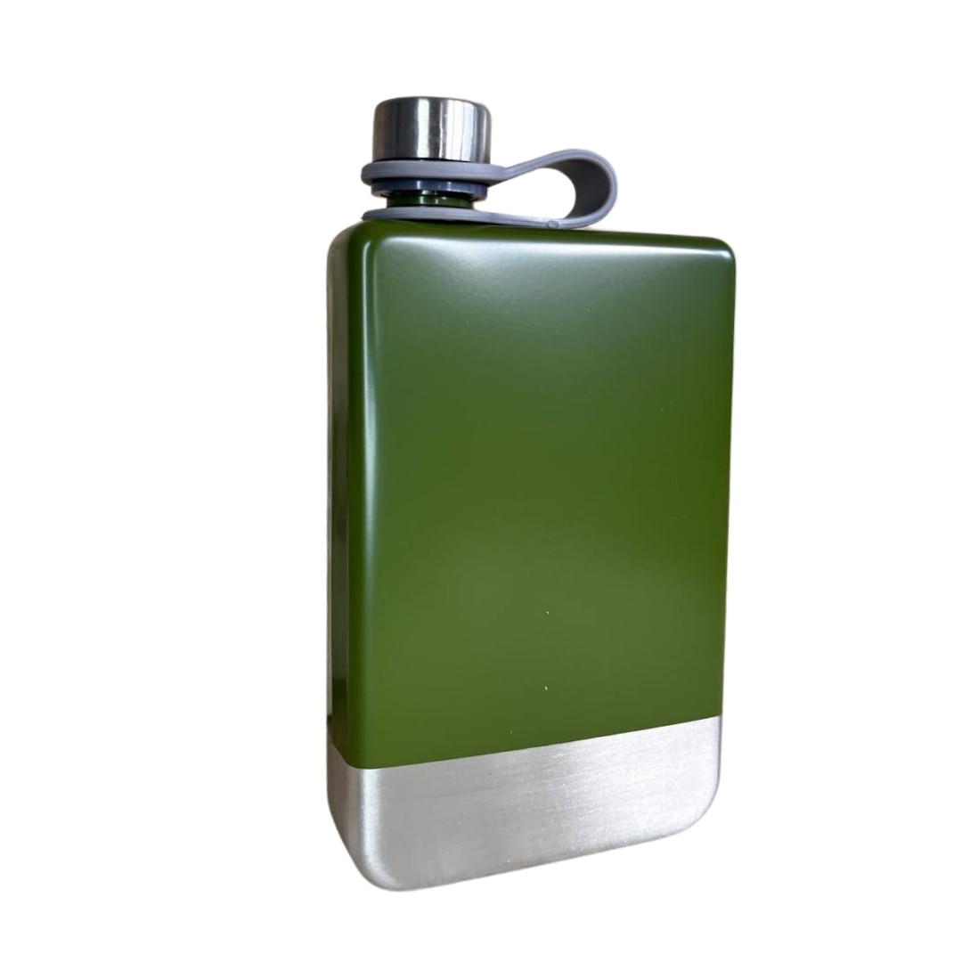 Plosca inox de buzunar, 260 ml, verde - eMAG.ro