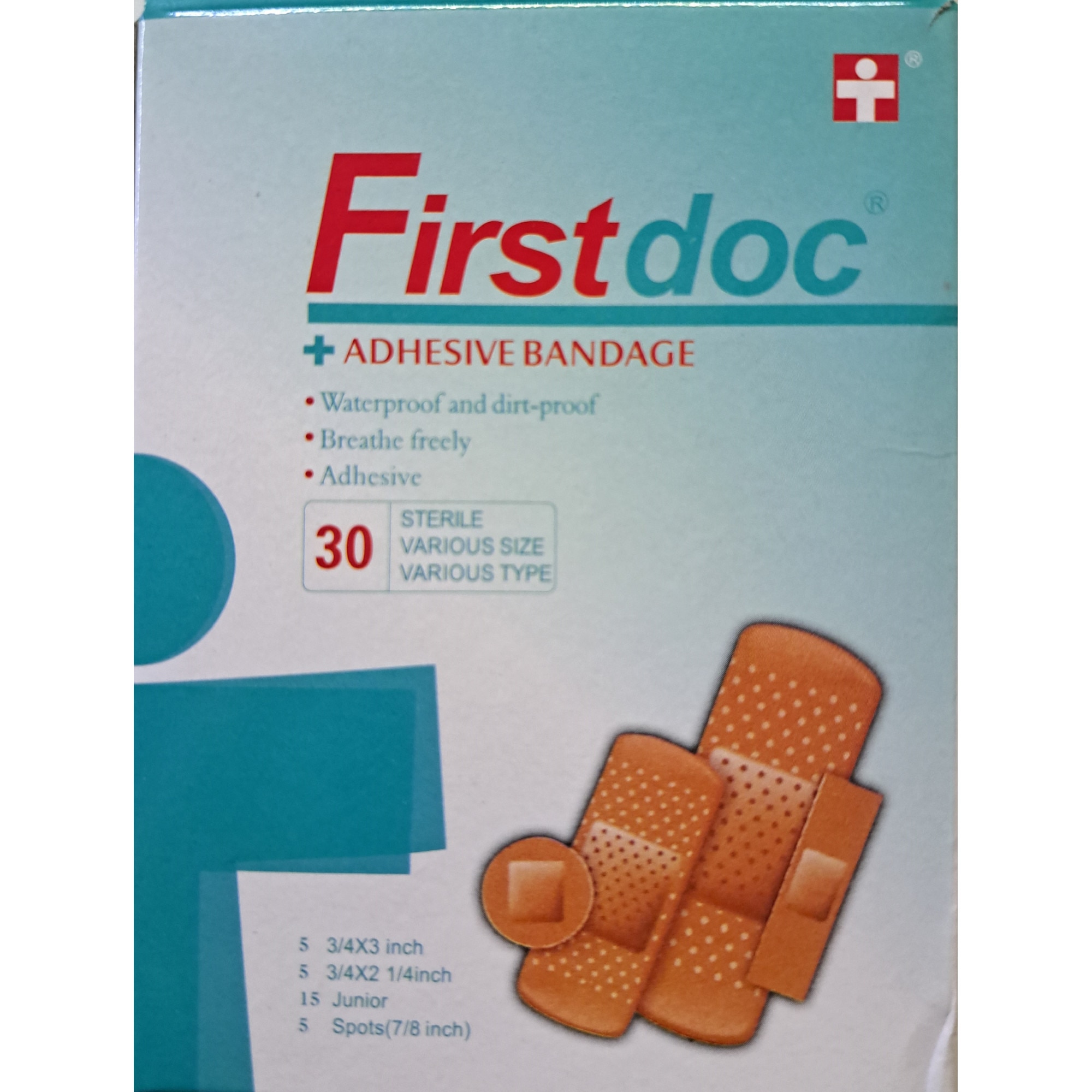 Кръпка Firstdoc, 30 бр - eMAG.bg