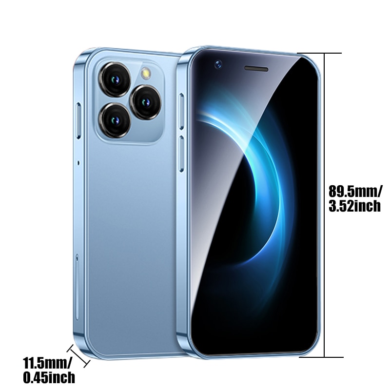 Smartphone XS16, Rainbuvvy, 3 Inch, Android 10, 64GB, Albastru - eMAG.ro