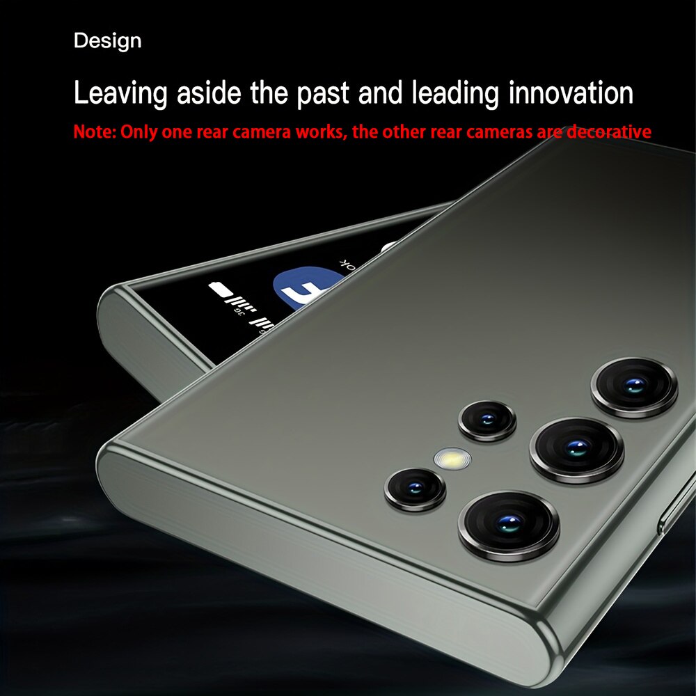 Smartphone S23 Pro, Rainbuvvy, 3 Inch, Android 8.1, 16GB, Verde inchis ...