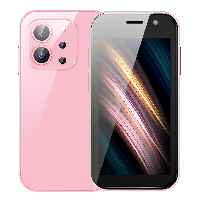 Smartphone XS15 Pro, Rainbuvvy, 3 Inch, Android 9.0, 64GB, Roz - eMAG.ro