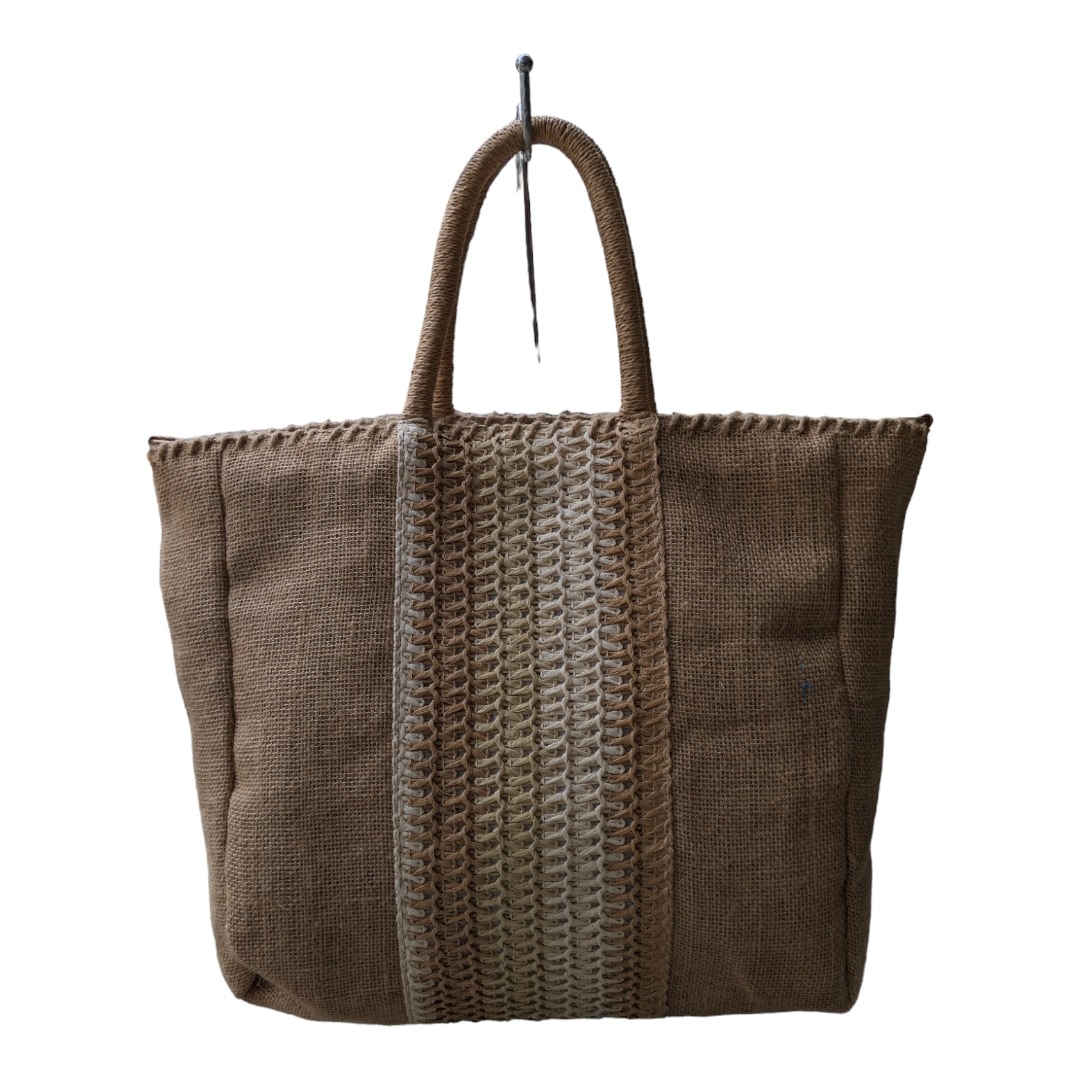 Geanta din iuta cu manere si bareta detasabila si reglabila, WF544 ...