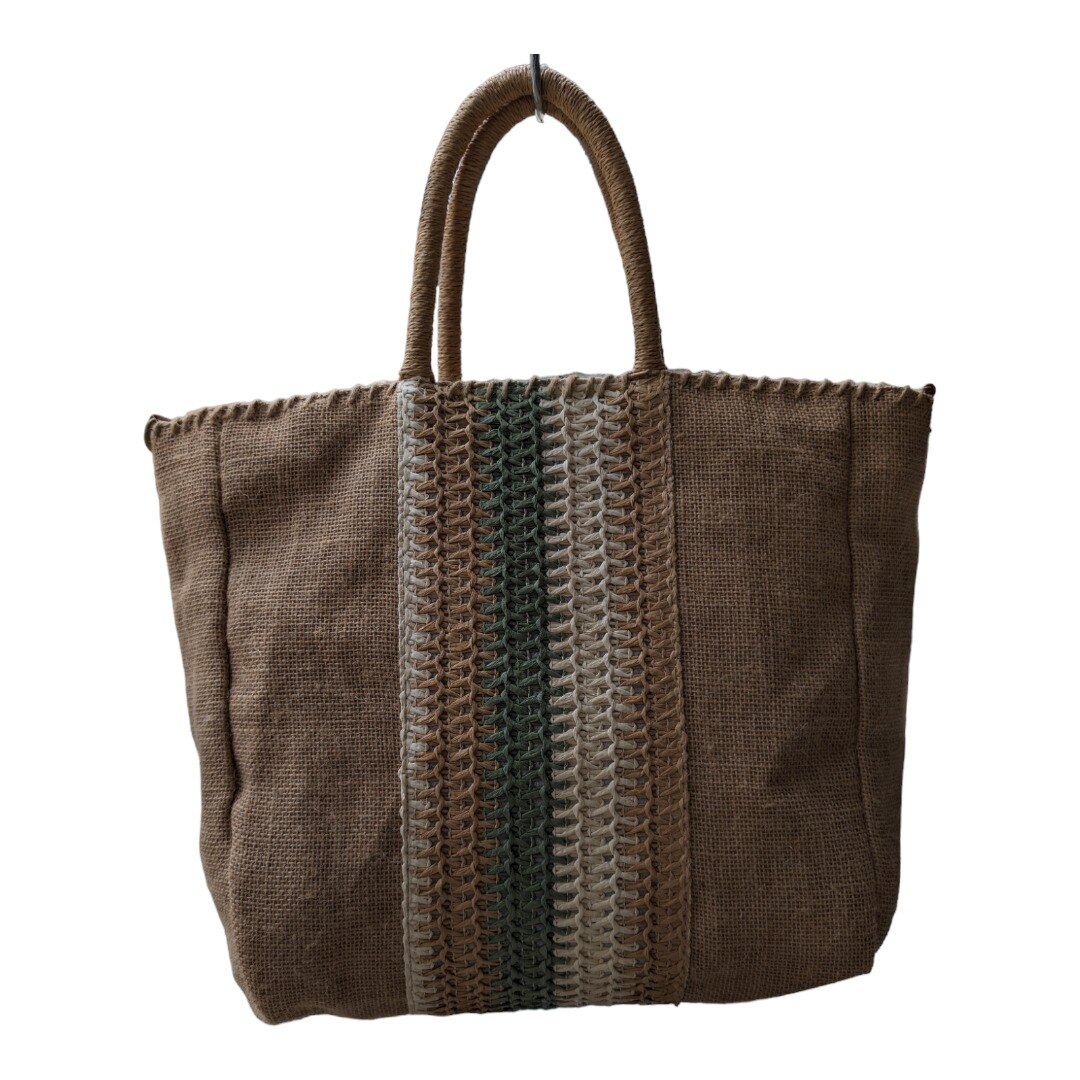 Geanta din iuta cu manere si bareta detasabila si reglabila, WF544 ...