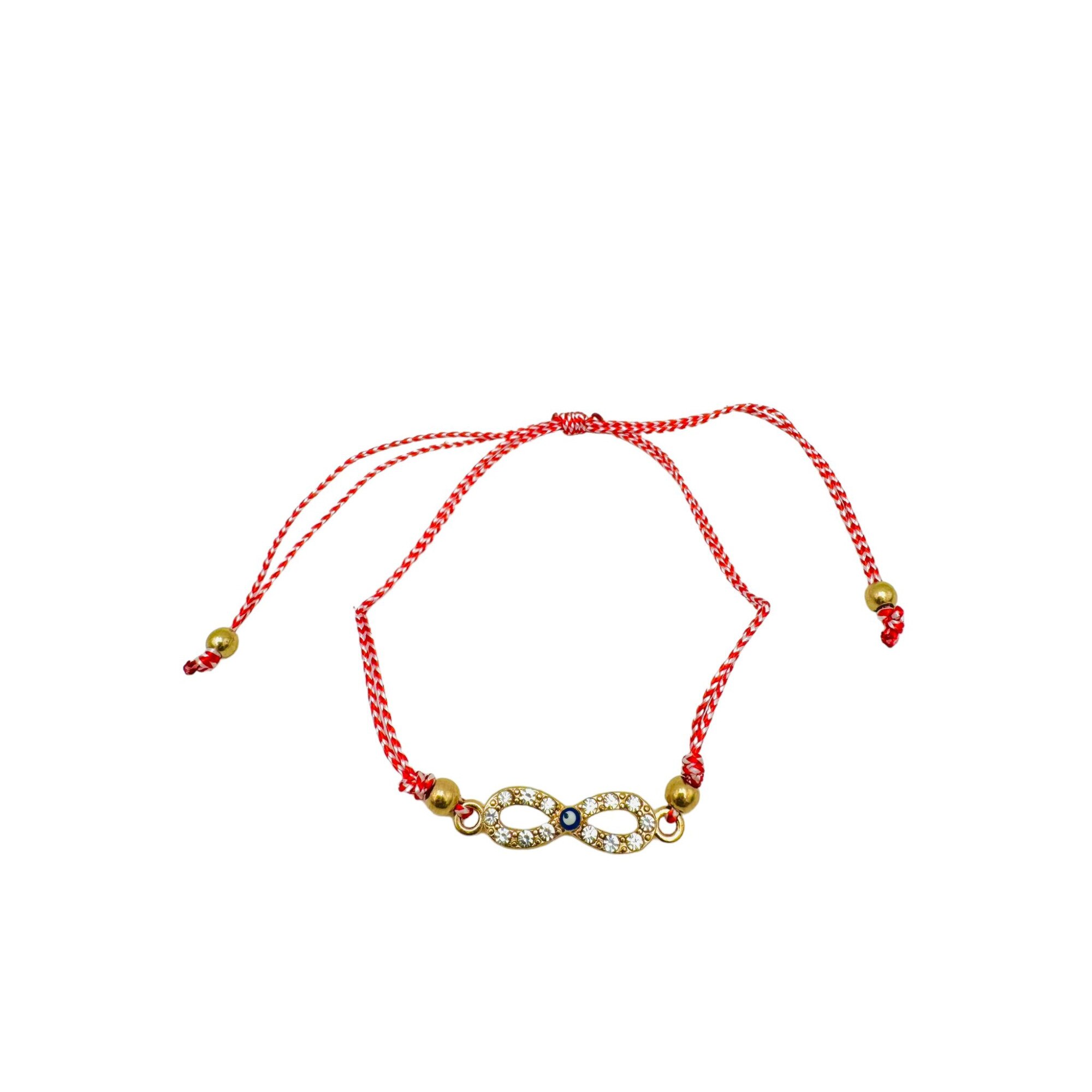 Set 12 Bratari Martisor Infinity Love, snur reglabil - eMAG.ro