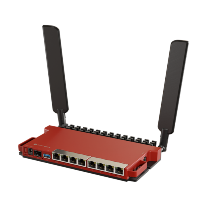 Router wireless, MIKROTIK, 2.4 GHz, 8x1000Mbps + 1x2500Mbps SFP, AX600 ...
