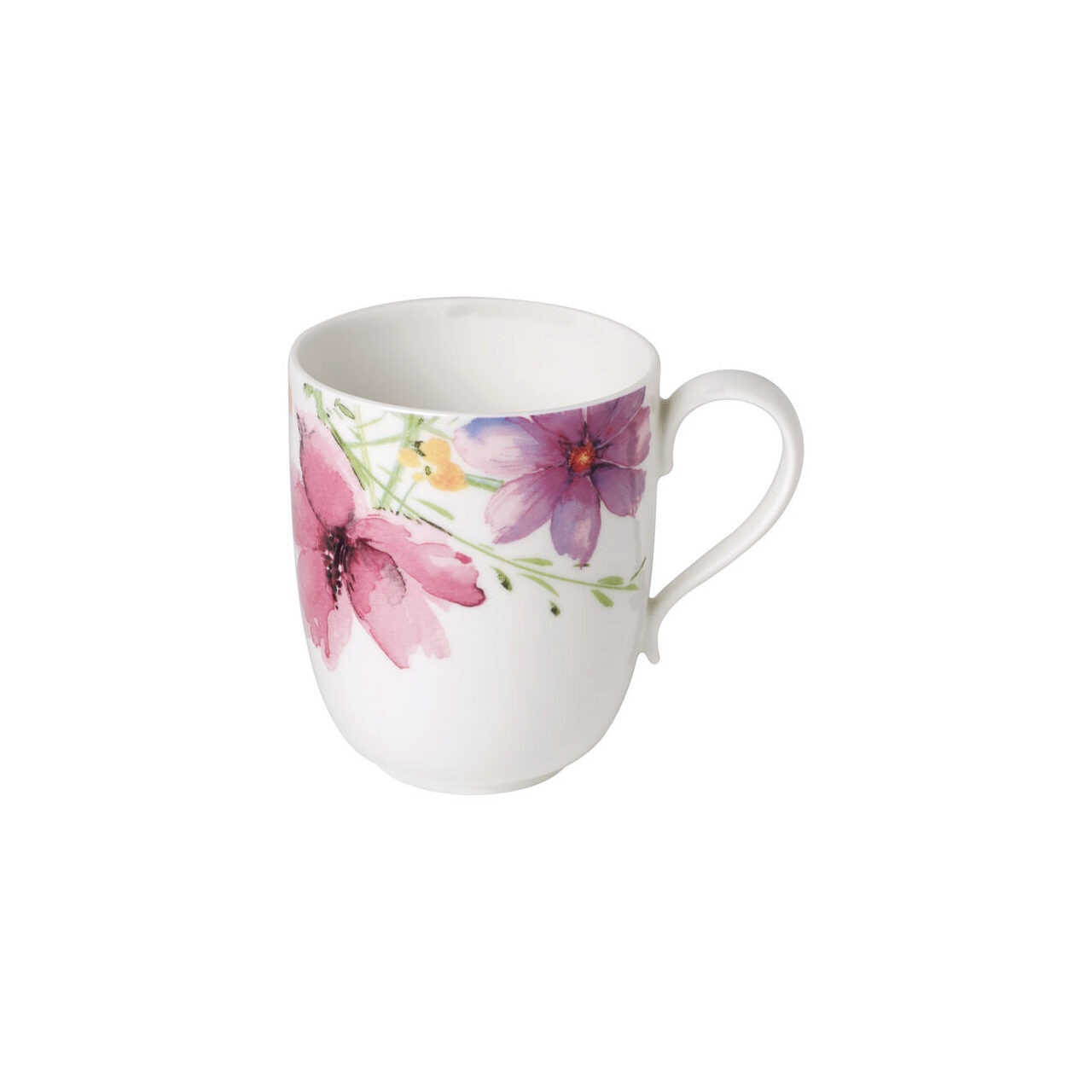 Mariefleur Basic teásbögre, Villeroy&Boch, prémium porcelán, 430 ml ...