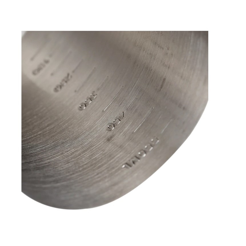 Cana din inox cu gradatie, latiera pentru spumare cu maner, cana de ...