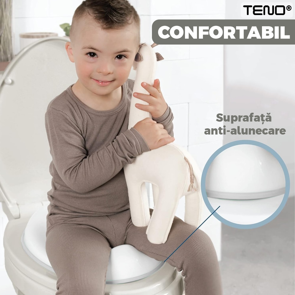 Reductor WC Copii Teno®, suprafata antiderapanta, confortabil ...