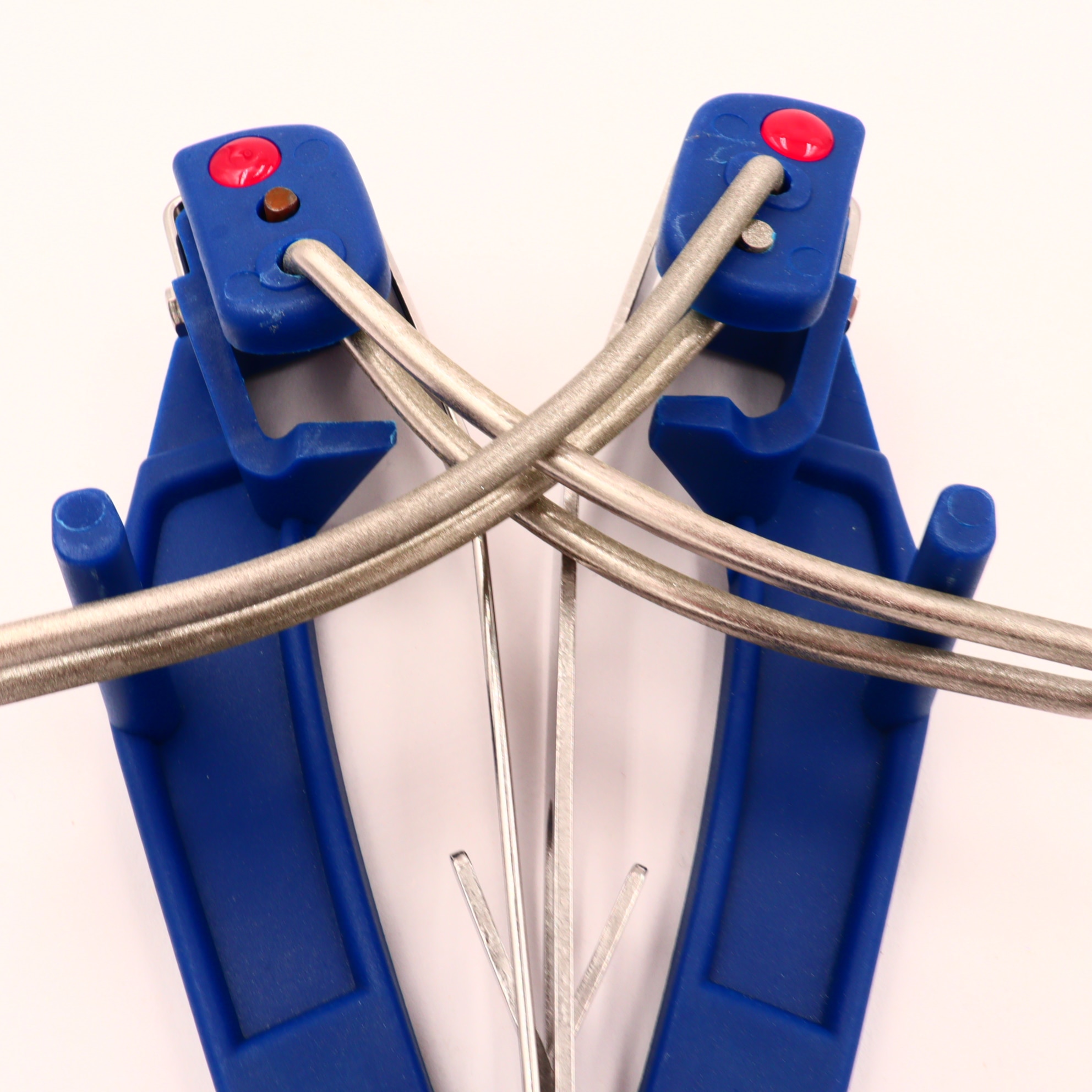 Dispozitiv ascutit cutite, ascutitor cutite Easy Sharp, albastru ...