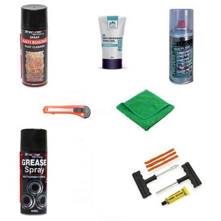 Set 7, Sprayuri Preventie si Curatare Auto, Kit reparatie Pana, Spray ...