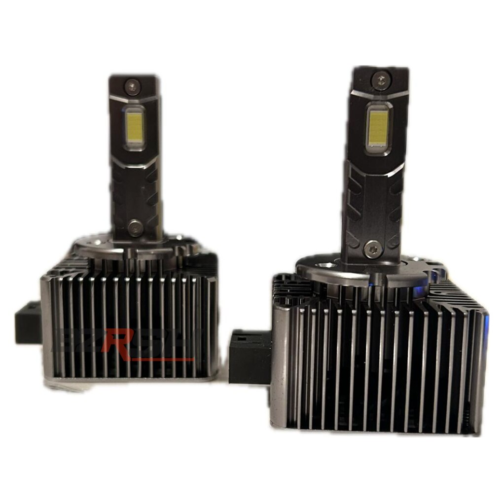 Комплект от 2 LED ксенонови крушки за кола, модел D1S, Plug&Play ...