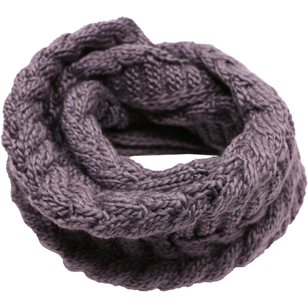 Fular circular unisex, tricotat, model spic de grau, B090-63 Gri - eMAG.ro