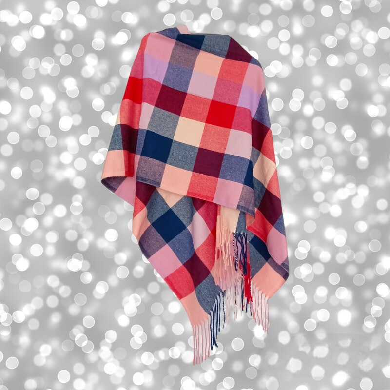 Set Esarfa tip Sal Casmir si Manusi Catifelate, Model Carouri, Cashmere ...