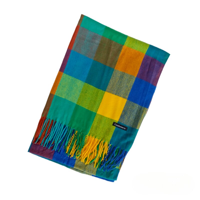 Set Esarfa tip Sal Casmir si Manusi Catifelate, Model Carouri, Cashmere ...