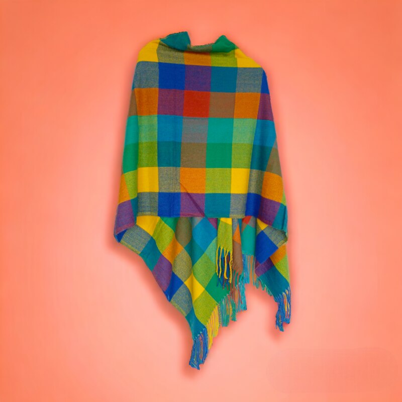 Set Esarfa tip Sal Casmir si Manusi Catifelate, Model Carouri, Cashmere ...