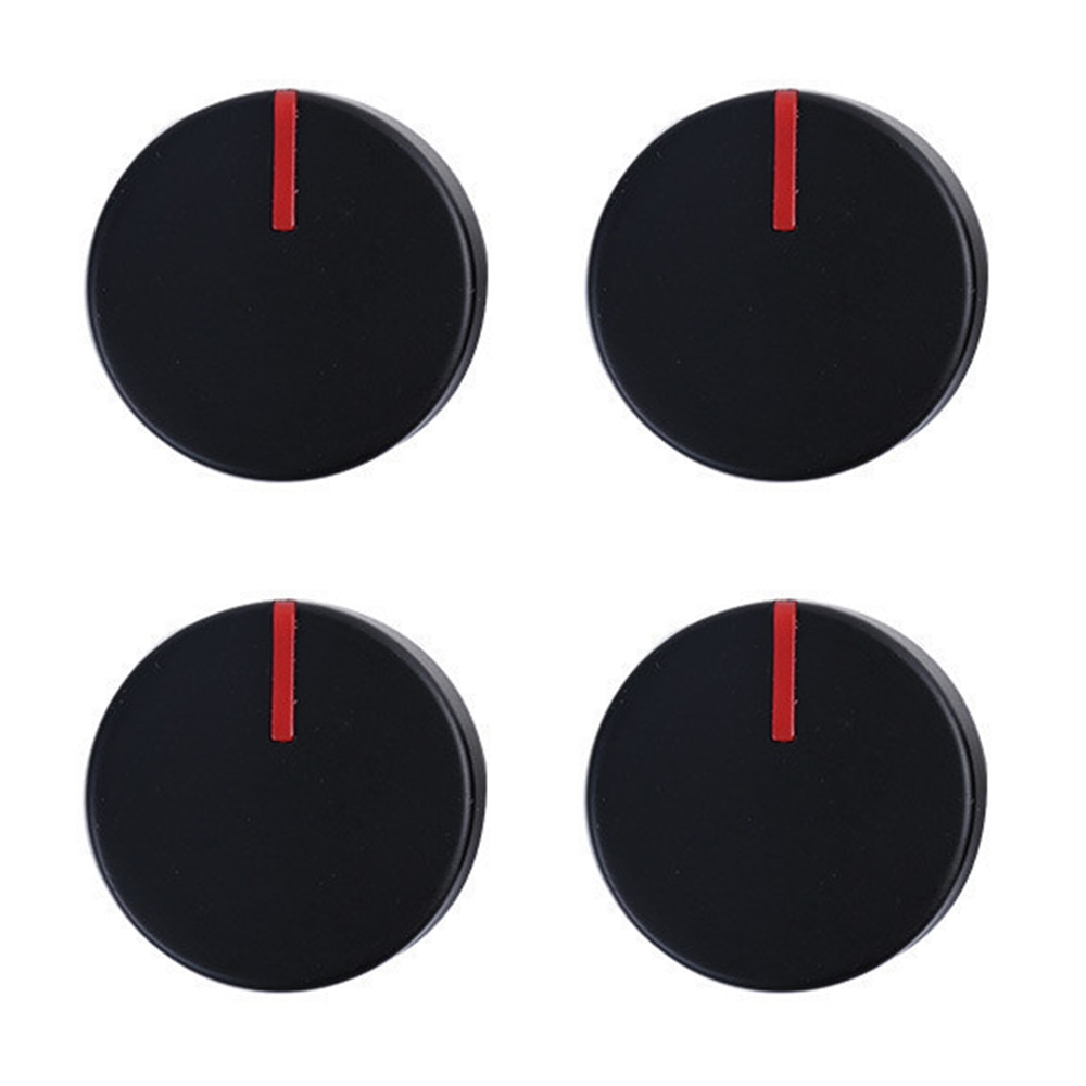 Set 4 butoane pentru plita incorporabila, Yefound®, 8mm, din aliaj de ...