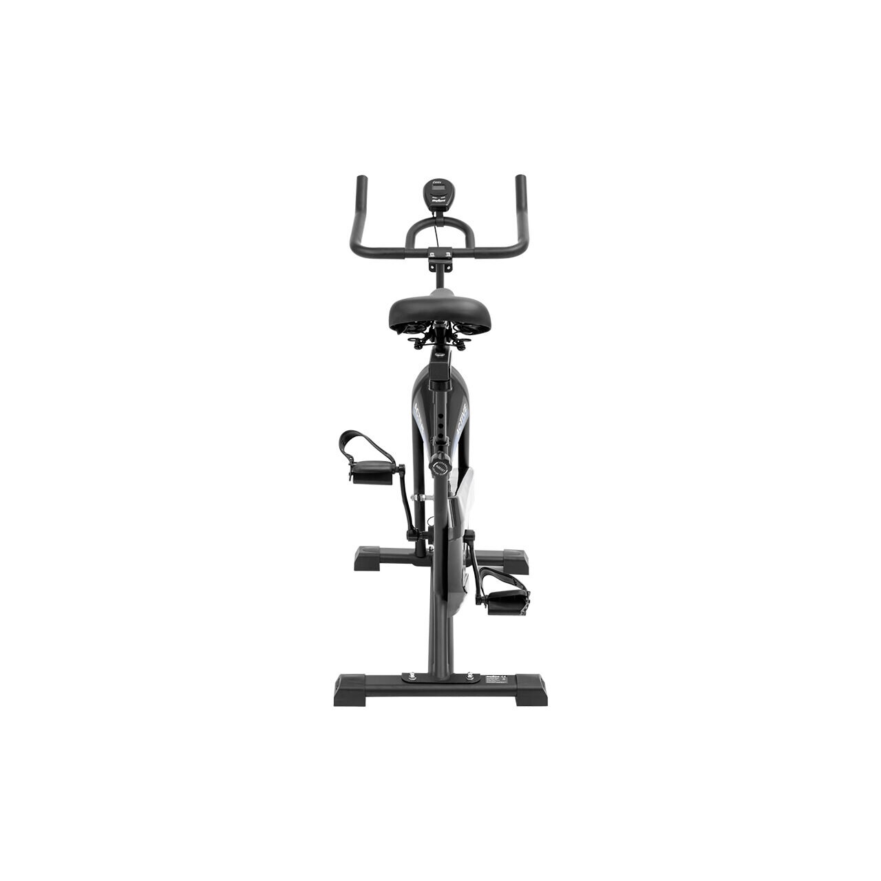 Bicicleta spinning, max 100 kg, timp, distanta, viteza, calorii, Afisaj ...