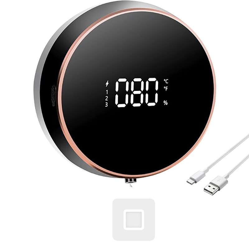 Дозатор за сапун сензор 300 мл регулируем черен Emag Bg