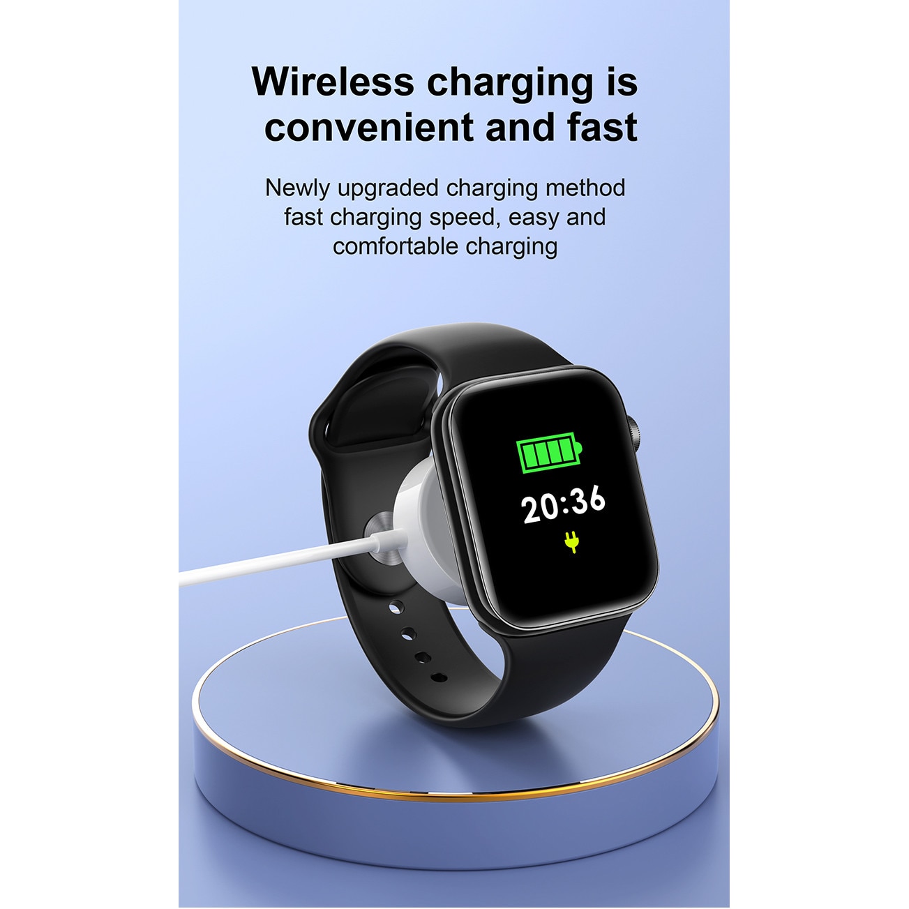 Smartwatch T900 Promax S, правоъгълен екран, 1,92 инча, съвместим с IOS ...