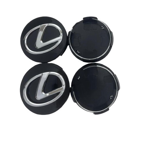 Set 4 capace jante Lexus, Negru, 62mm - eMAG.ro