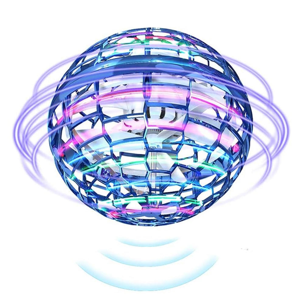 Jucarie Flying Orb Ball, Mini drona pentru copii Rotire la 360° cu ...
