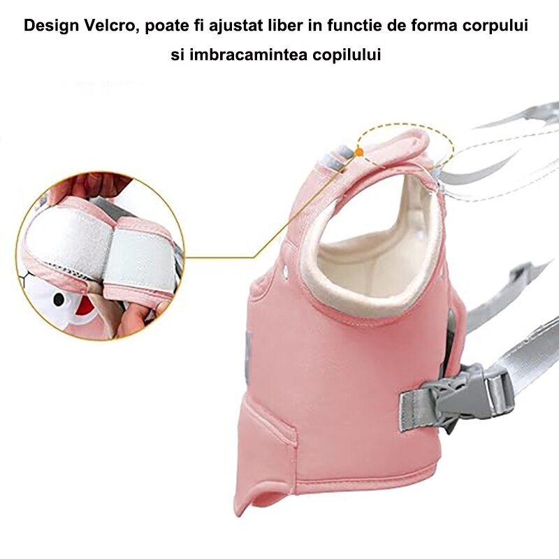 Ham pentru bebelusi, Bumbac/Textil, 9-24luni, Roz - eMAG.ro