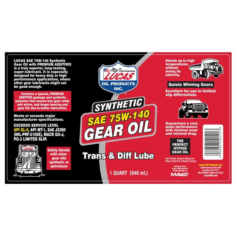 Ulei transmisie, Lucas Oil Products, 946 ml - eMAG.ro