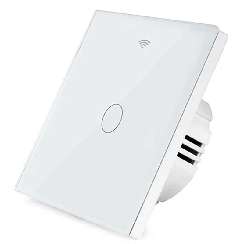 Intrerupator inteligent cu touch, Wi-Fi,10A, App Tuya Smart, compatibil ...