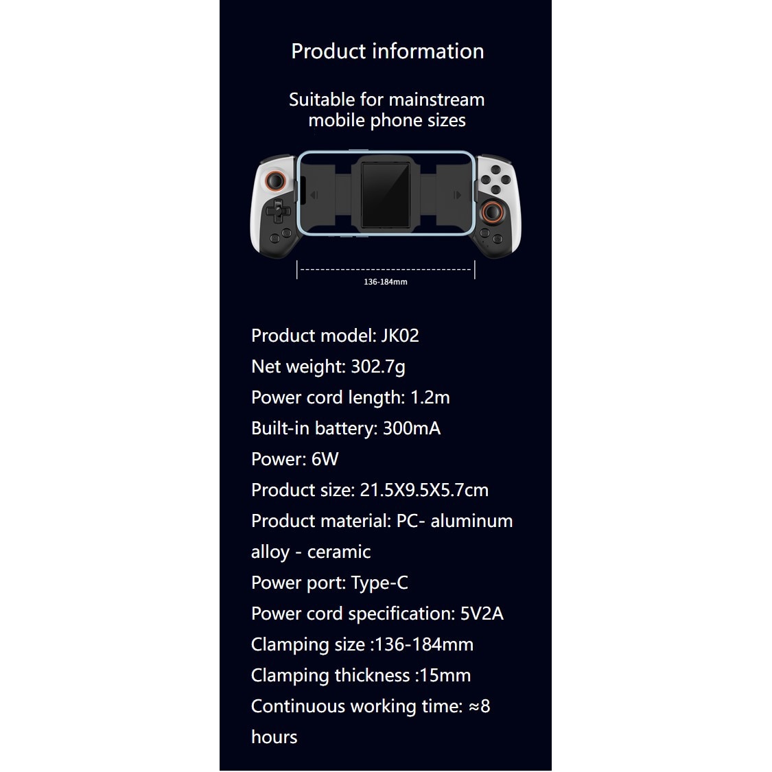 Gamepad 2 in 1 COOLSHARK JK02 extensibil si racire cu semiconductori, silentios, Pubg Call of ...