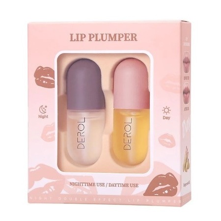 Set 2 Luciuri Marire Buze, Derol, Lip Plumper Maximizer, Day And Night ...