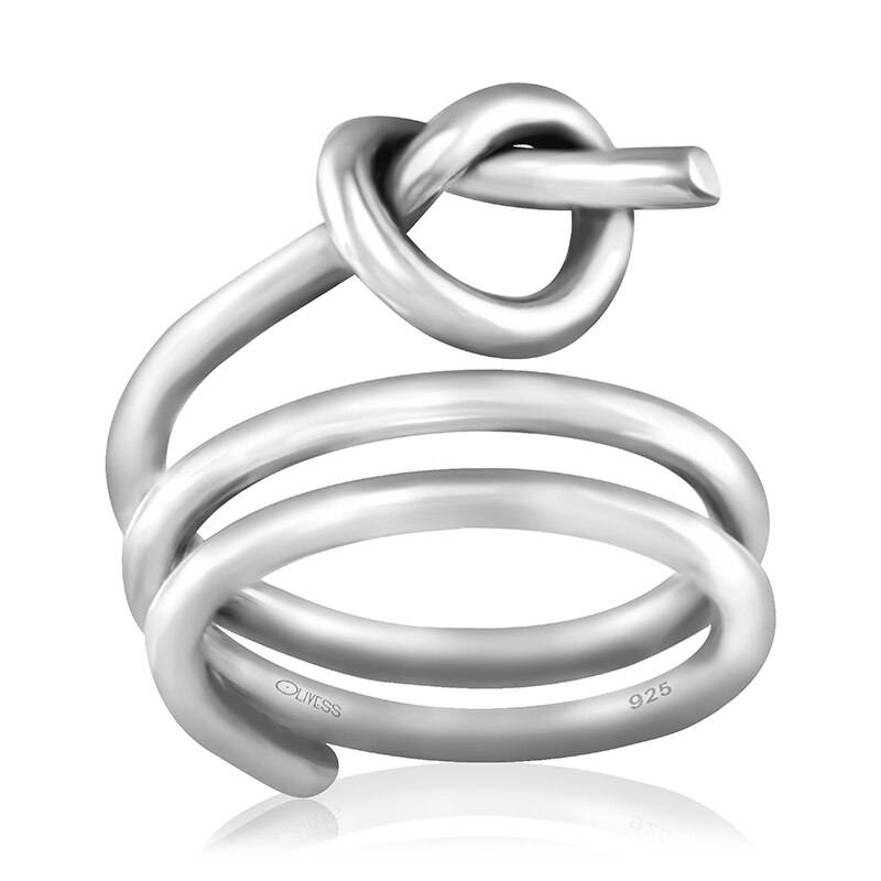 Inel Nodul Dragostei Argint 925 OLIVESS, RAN.KNOT1.F3-50, Marime 50 ...