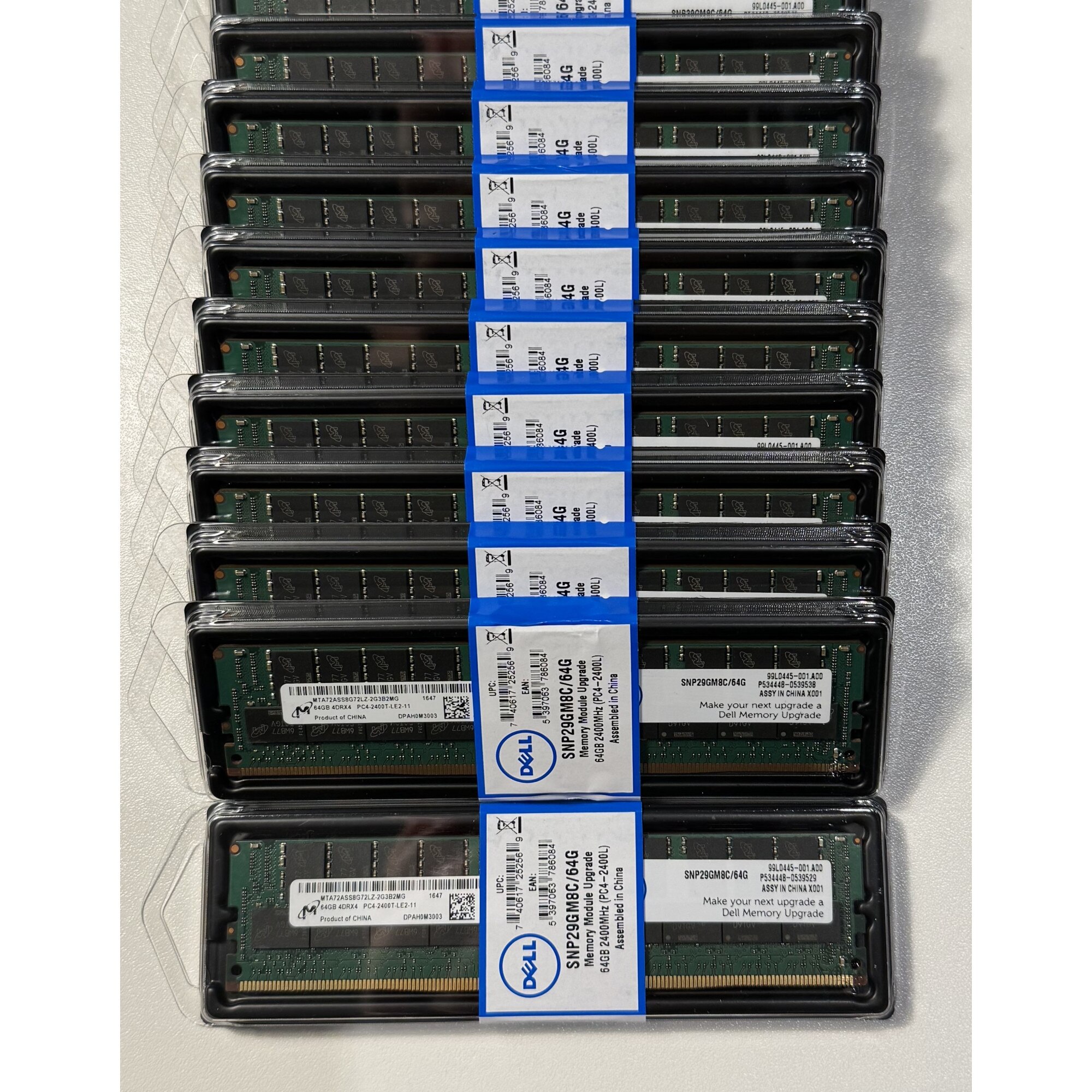 Memorie server RAM, 64GB, Dell A8711890, DDR4, 4DRx4, 2400MHz, 288 pini ...