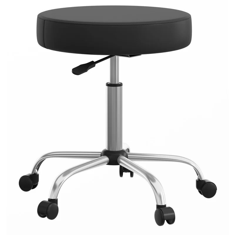 Scaun laborator scolar Jazz, fara spatar, Negru - eMAG.ro