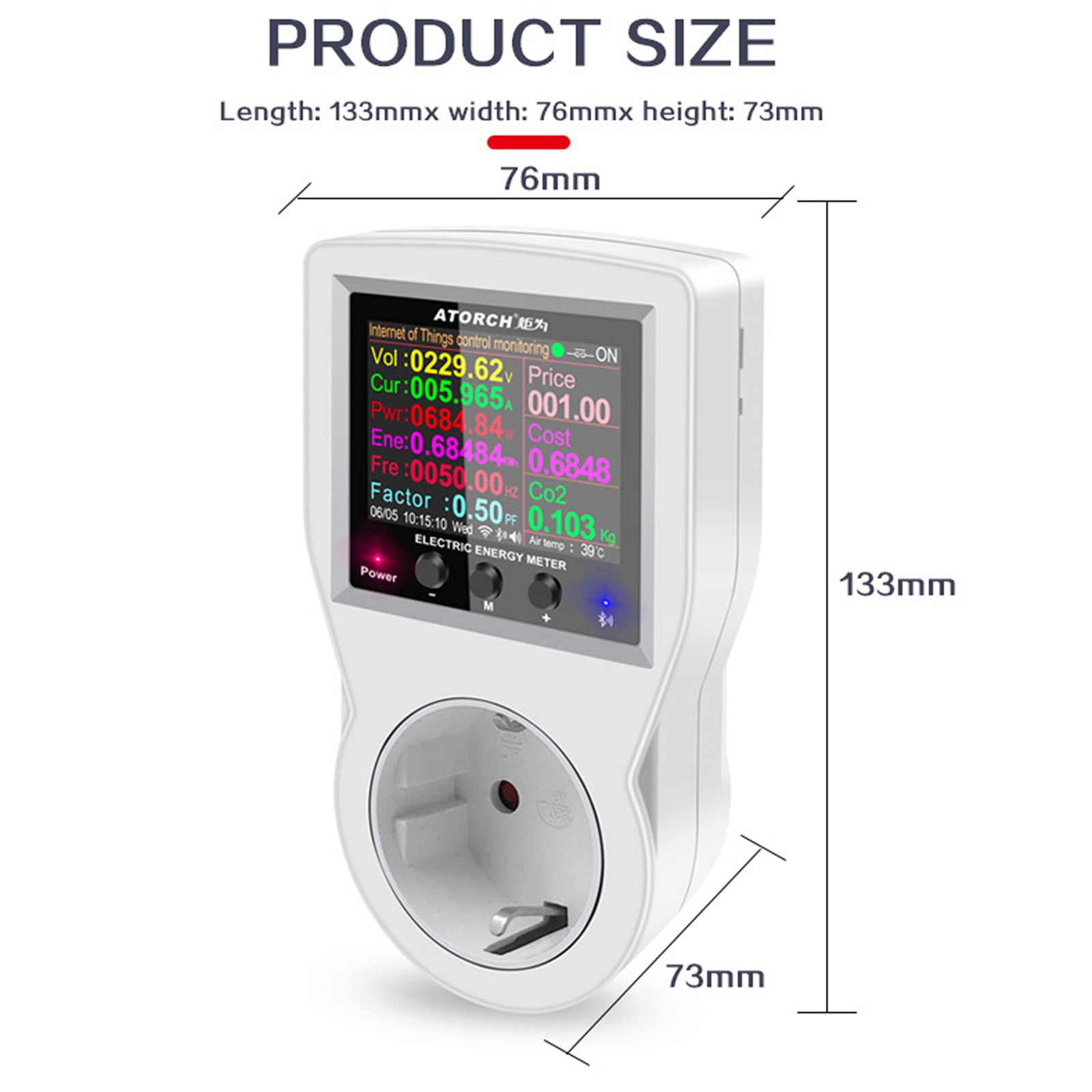 Priza contor putere, Axroad Mall, Priza cu contor de energie, Conexiune ...