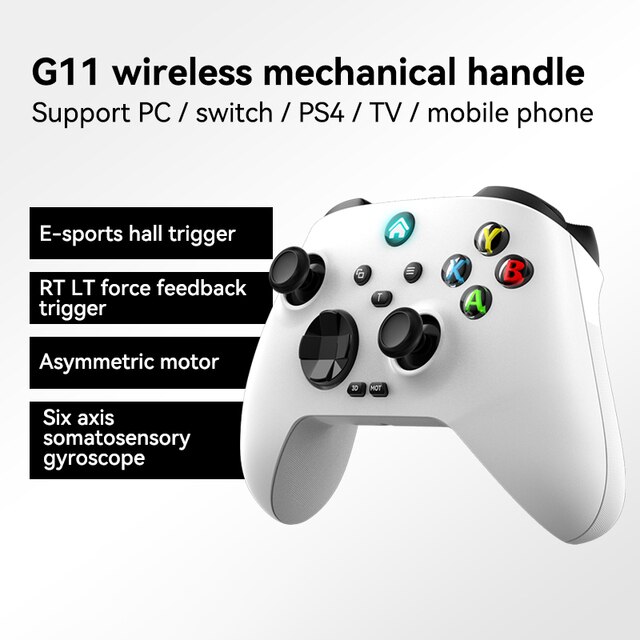 Controller wireless, 155x104x65mm, Bluetooth, 600mAh, Alb - eMAG.ro