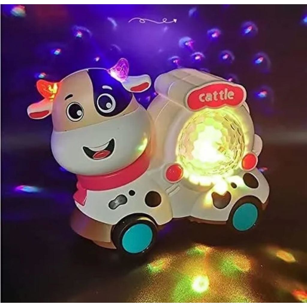 Jucarie interactiva cu doua animalute- Oita si vacuta - eMAG.ro