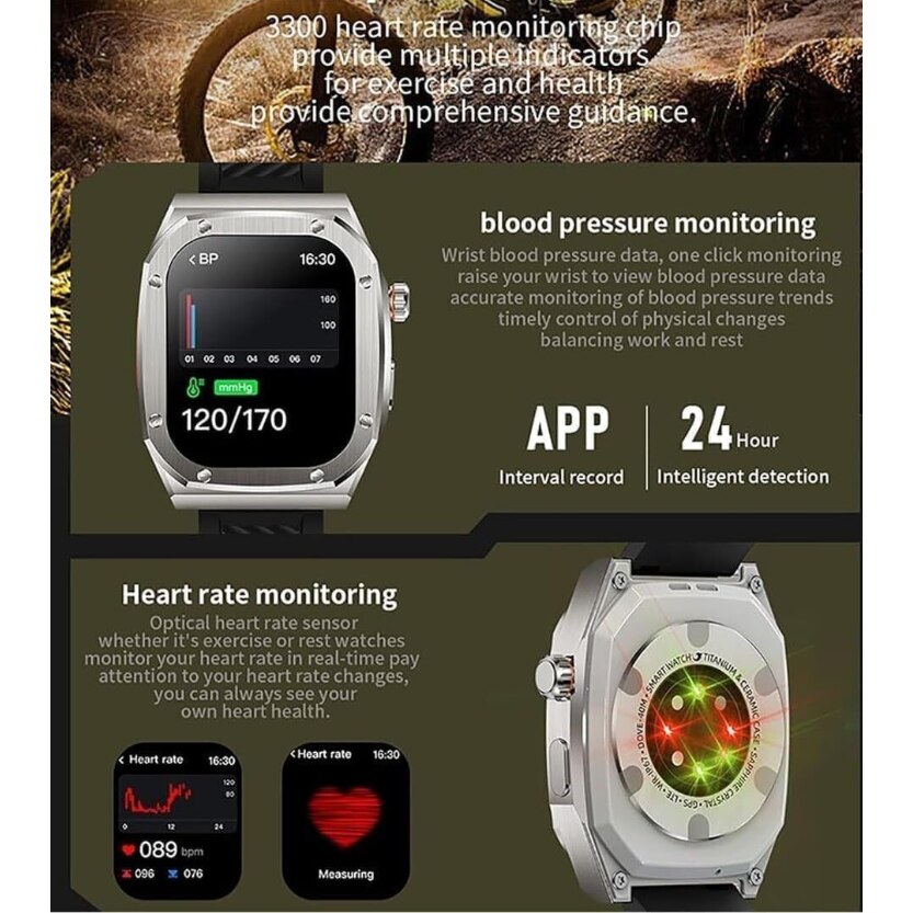 Smartwatch Z85 Max, RDFit App, Apel Bluetooth, Notificari Aplicatii, Ritm Cardiac, Fitness, NFC ...