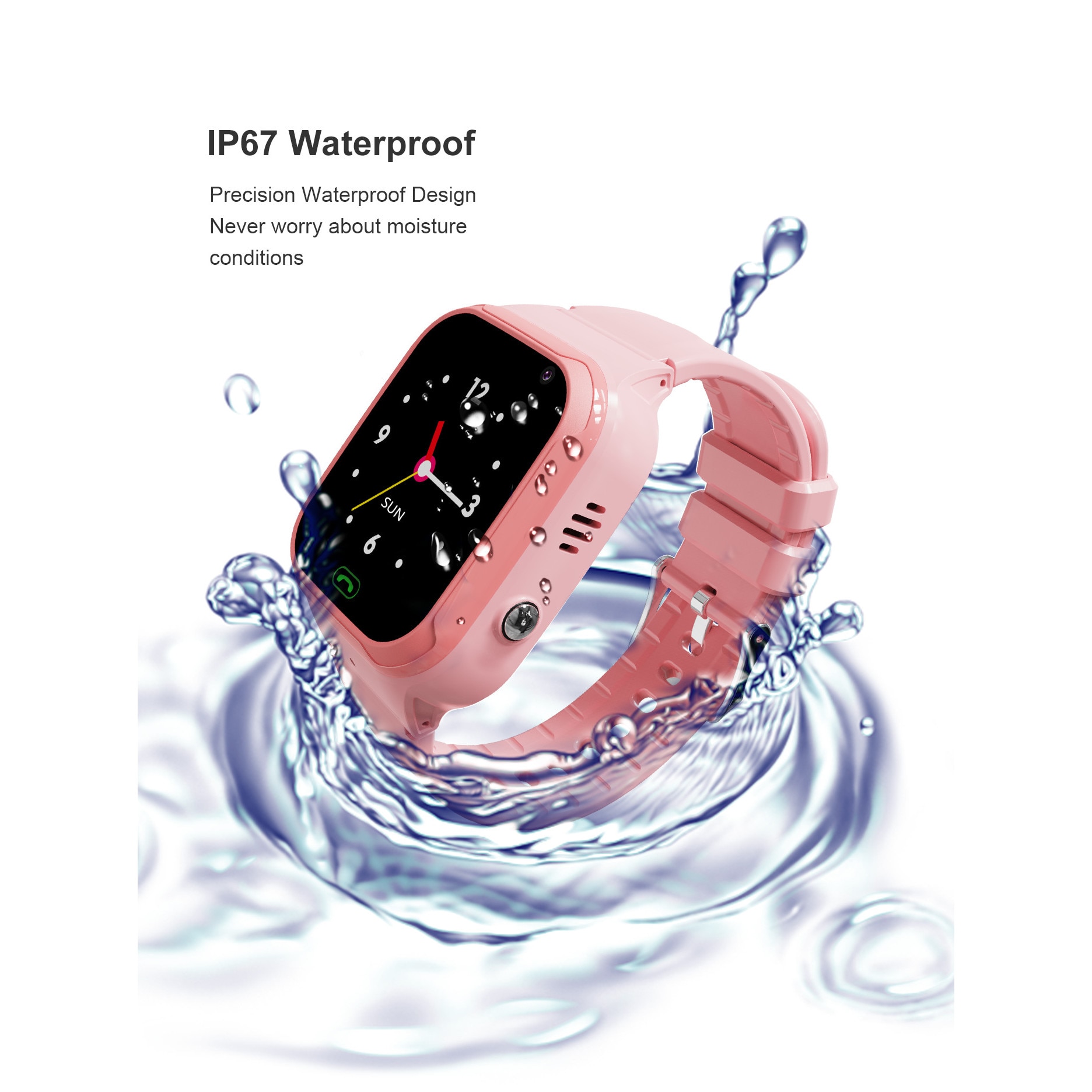 Ceas smartwatch GPS copii, rut&cari, aplicatie mobila, apel video, 4G ...