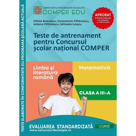Teste De Antrenament - Clasa 3 - Concursul Comper - Boerescu Ofelia ...