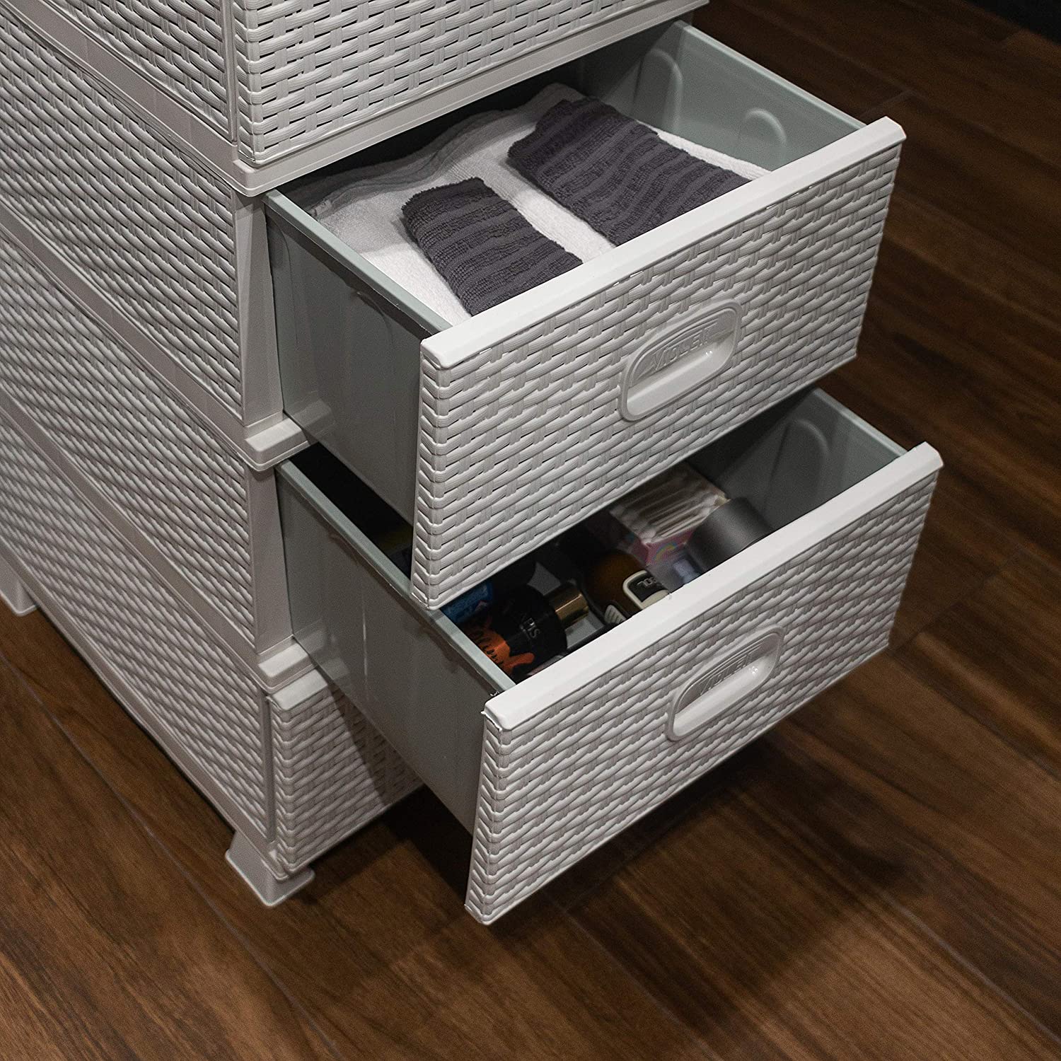 Chomik® műanyag tároló szekrény, fiókos, előszobába, fürdőszobába és ...