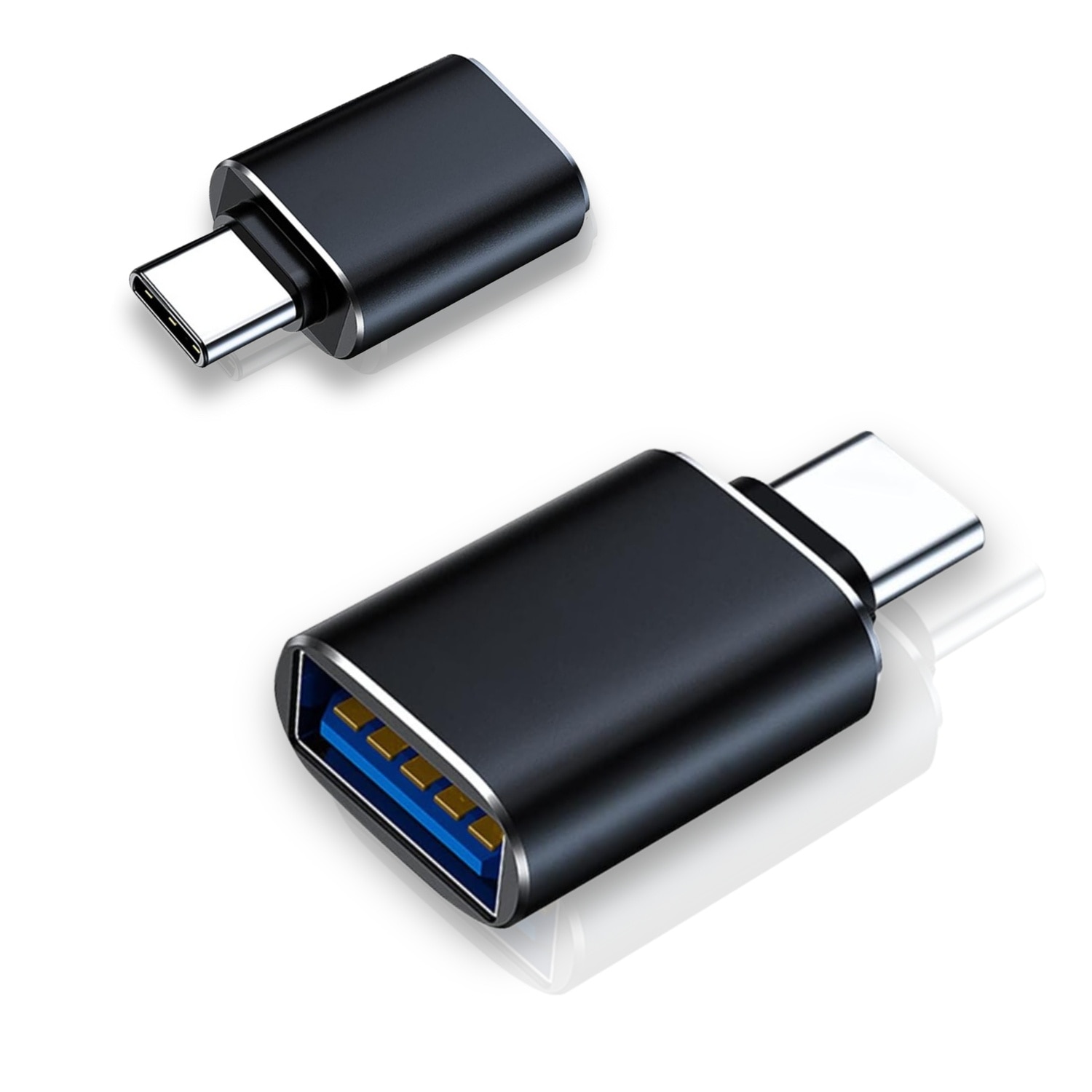 Adaptor USB Tip C - USB A, 3.0 OTG 5Gbps, Transmitere semnal video ...
