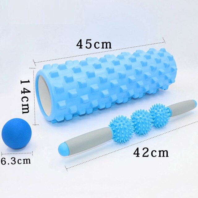 Teljes masszázs szett - SMR henger, Labda, Masszázs rúd - eMAG.hu